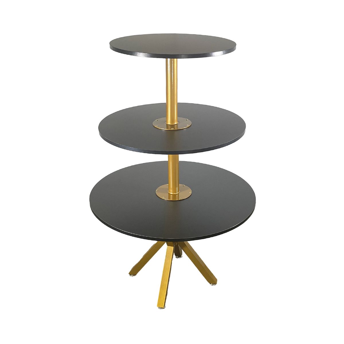 Tierro 3 tier round retail display