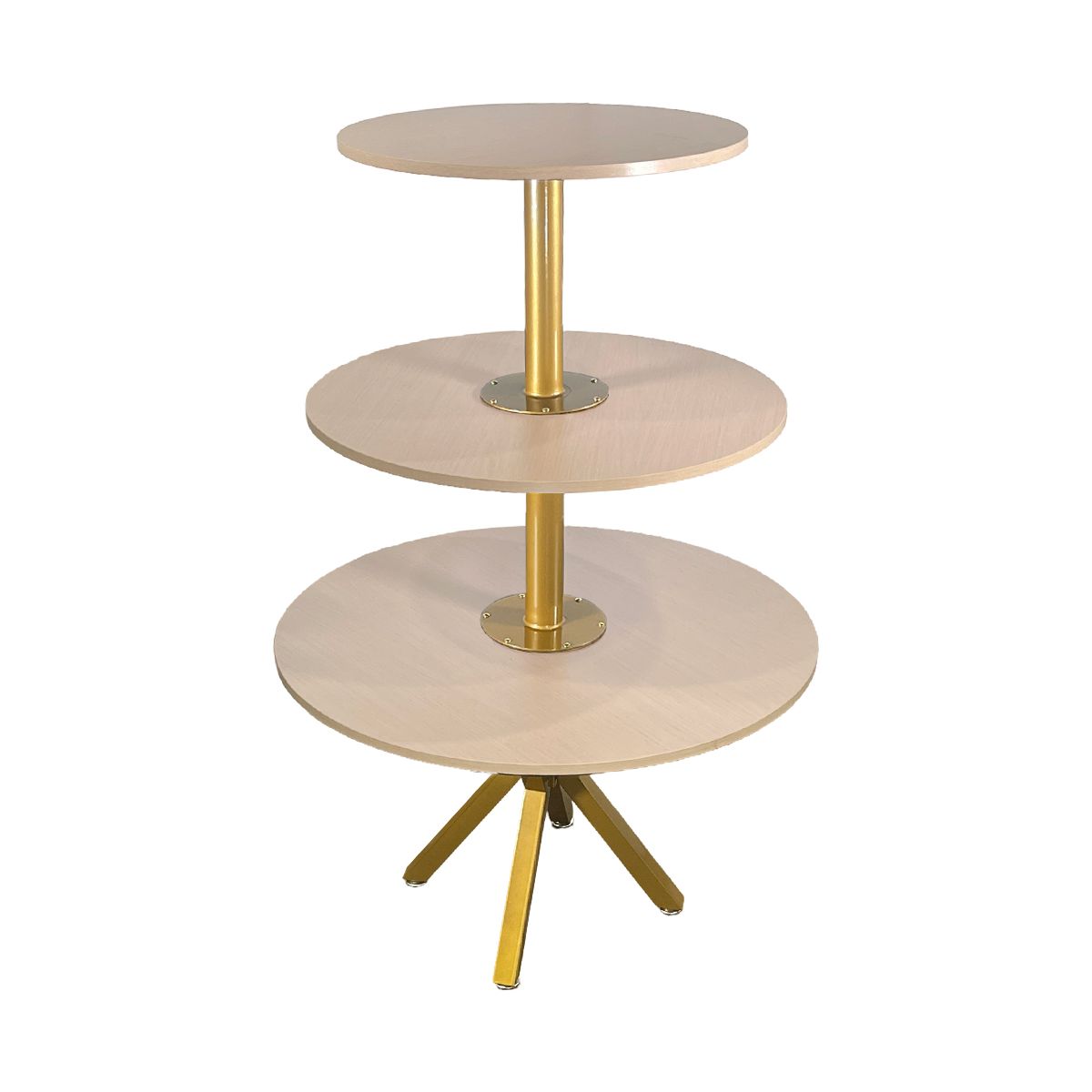 Tierro 3 tier round retail display