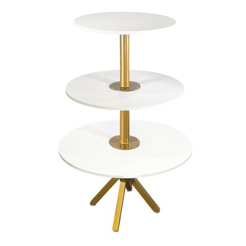 Tierro 3 tier round retail display