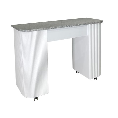 manicure table white