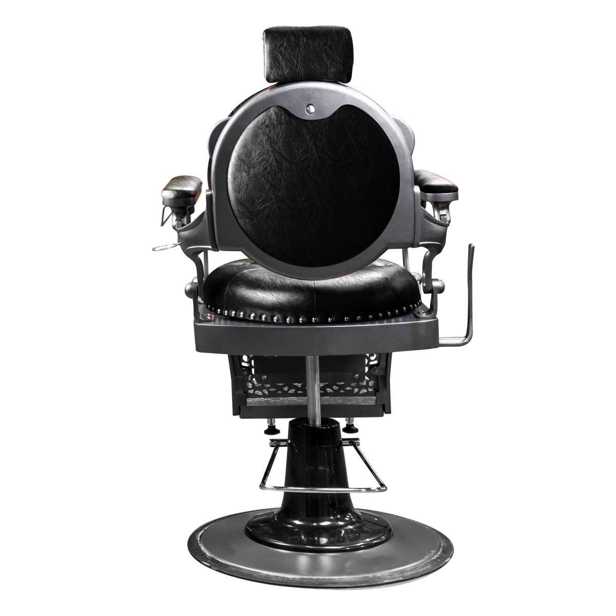Deco Rutherford Barber Chair - Gray