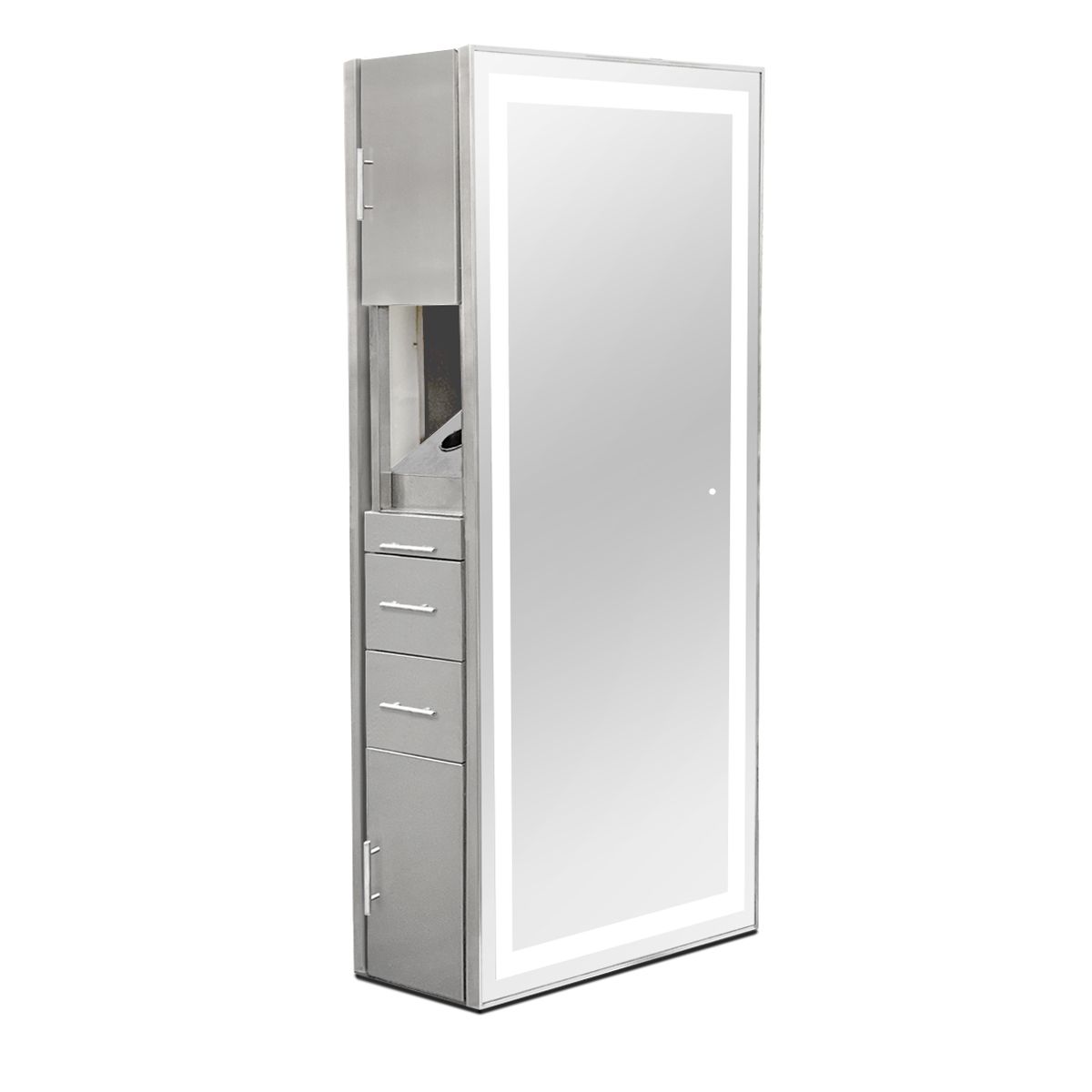 Deco Luminous Double Sided LED Styling Station without Base - Black