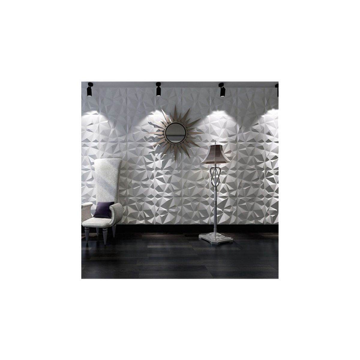 Deco 3D Wall Panel - Angular