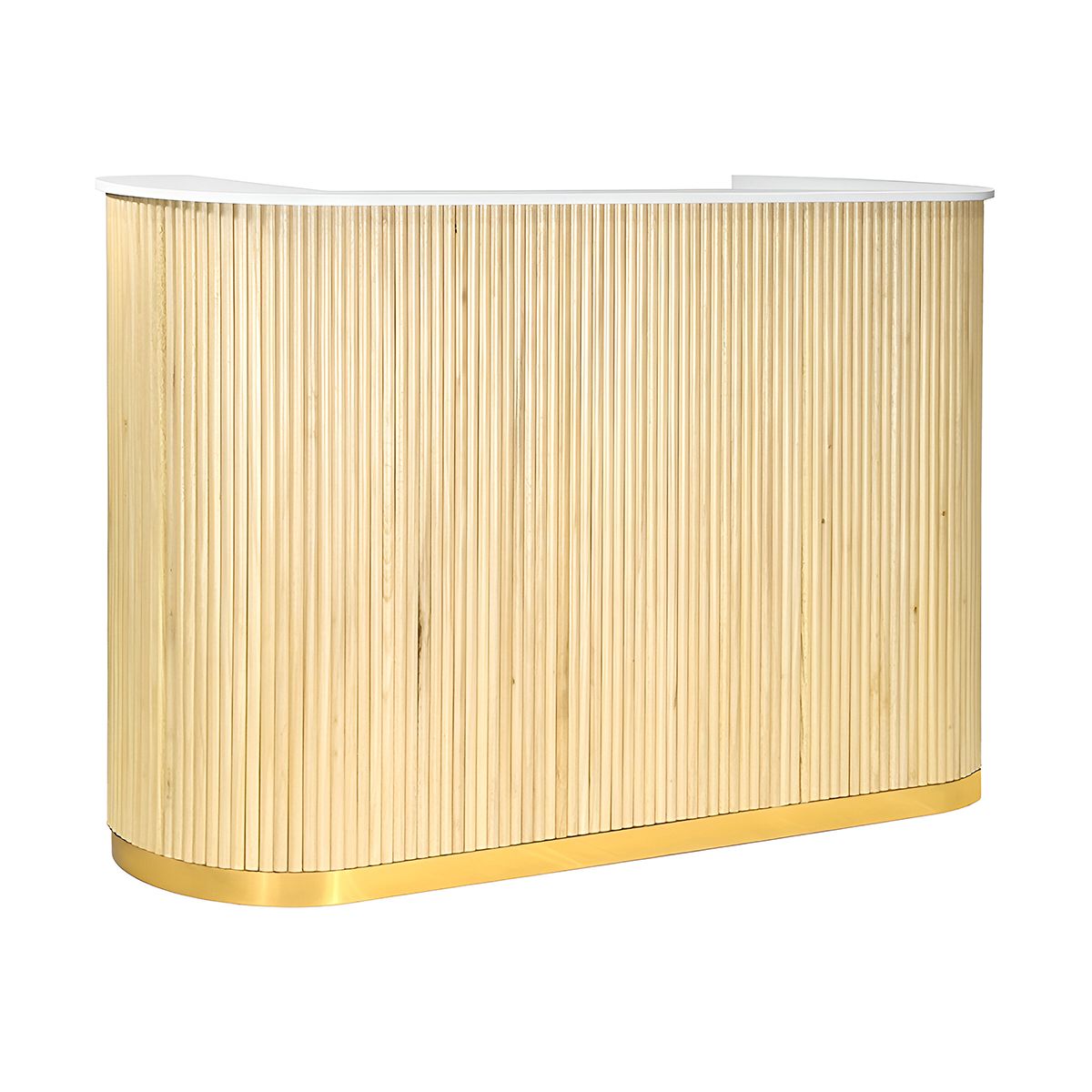 Tinsley Tambour Reception Desk